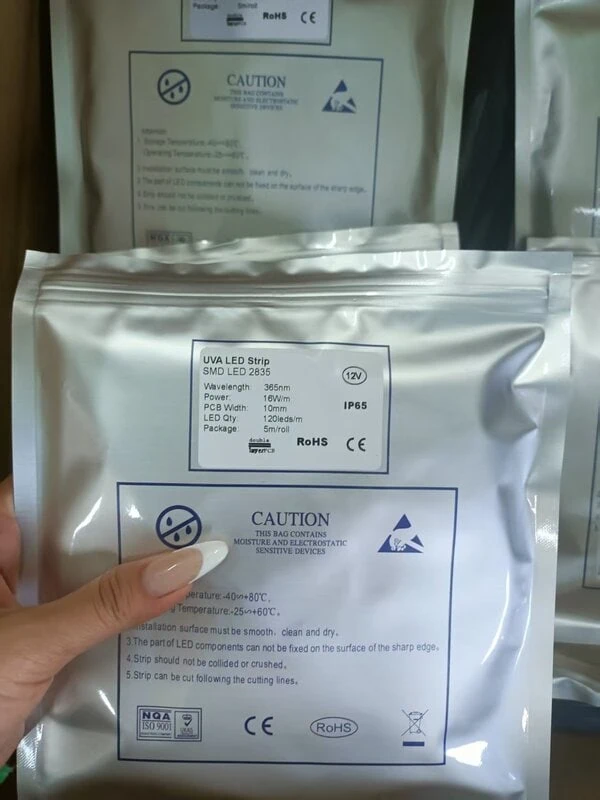 200m 365nm Led Strip and 200m 395nm Led Strip Sent to the United States ...